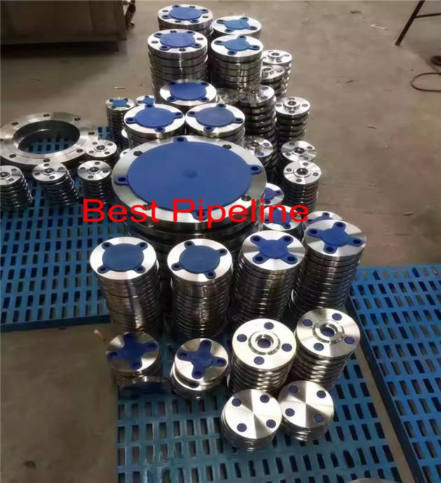 DIN 2632 PN 10 DIN 50049/3.1B Forged Steel Flanges Anti Rust Oil ...