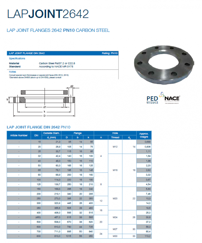 11CrMo9-10 Steel forged flanges EN 10222-2 forged steel flanges 1.7383 ...