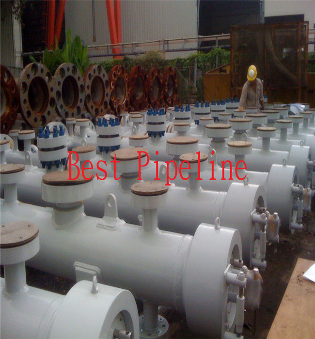 Special Coating Alloy Steel Seamless Pipes Pig Launcher And Receiver ...