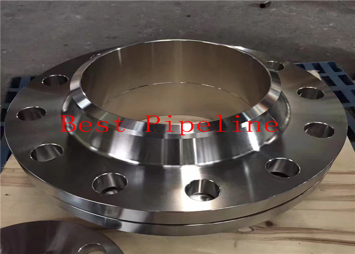 300LBS Pressure Forged Steel Tank Flanges , Flat Face Weld Neck Flange ...