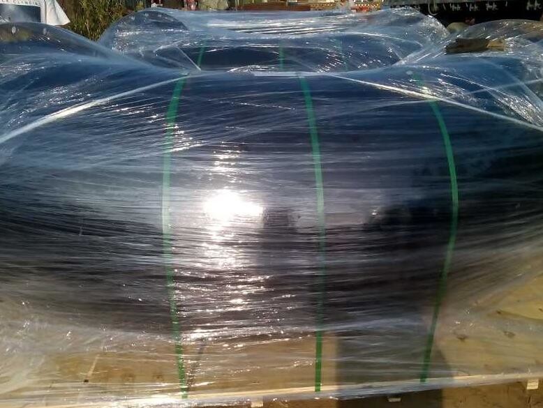 Solid Structure Weld On Pipe End Caps DIN 28011 Unalloyed Steel Low ...